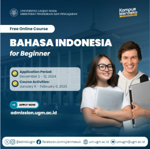 ASEA-UNINET Free Online Course: Bahasa Indonesia for Beginners by Universitas Gadjah Mada (UGM ...